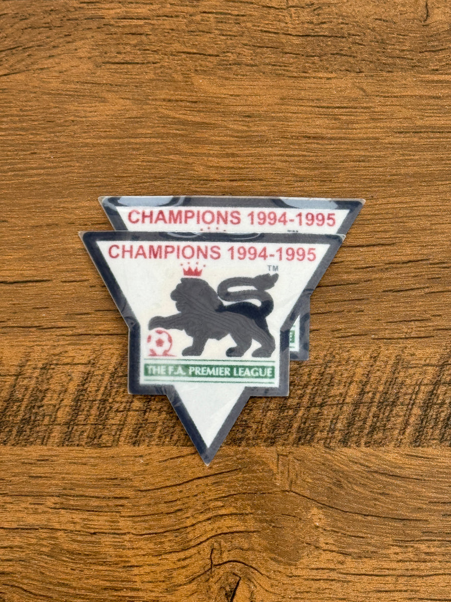 Premier League Champions Patches 1993/06 – OJ's Football Shirt Restorations