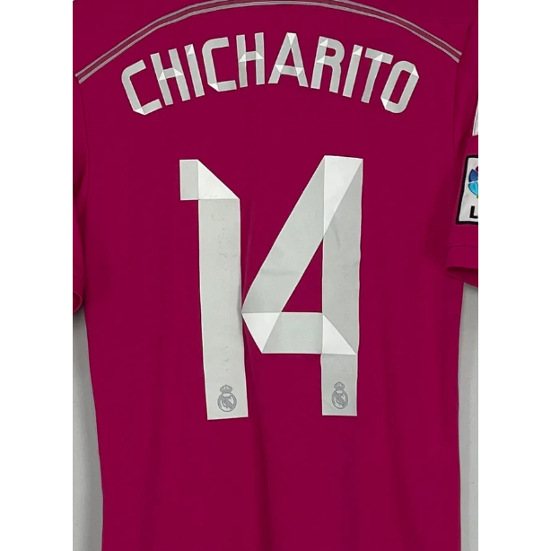 Real Madrid 2014/15 Chicharito Away Name Set – OJ's Football Shirt ...