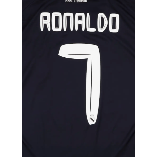 Real Madrid 2010/11 Away Ronaldo Name Set – OJ's Football Shirt ...